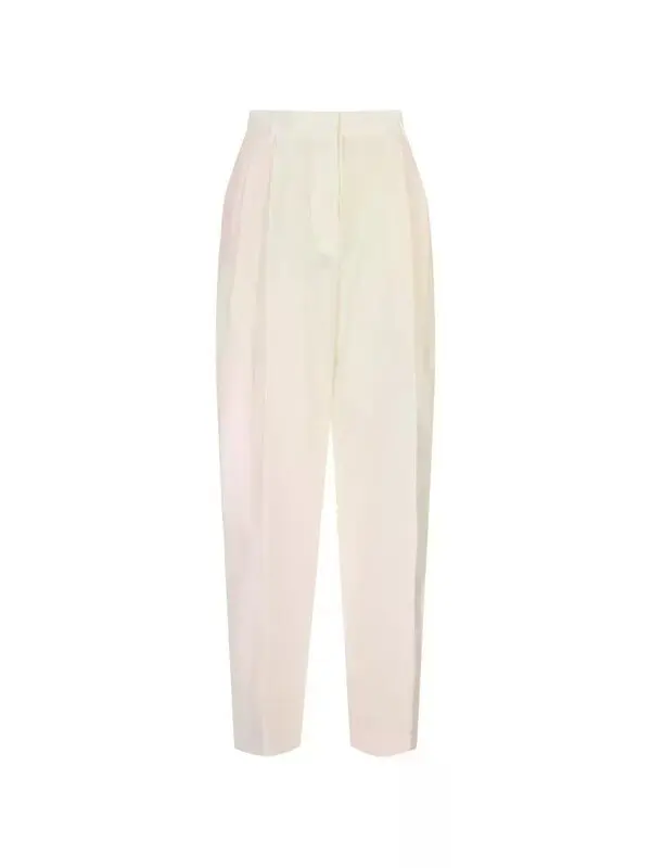 Fabiana Filippi Pleated Pressed-crease Trousers - Neutrals