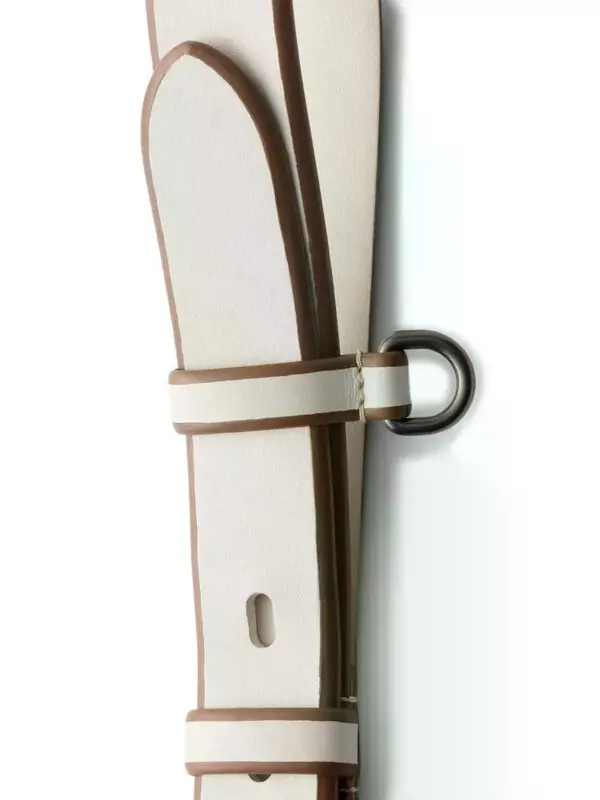 Prada Leather Belt - Neutrals