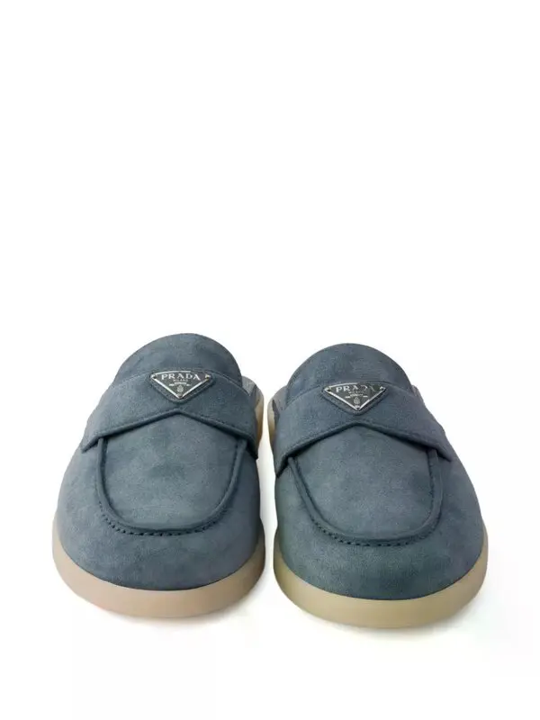 Prada Suede Mules