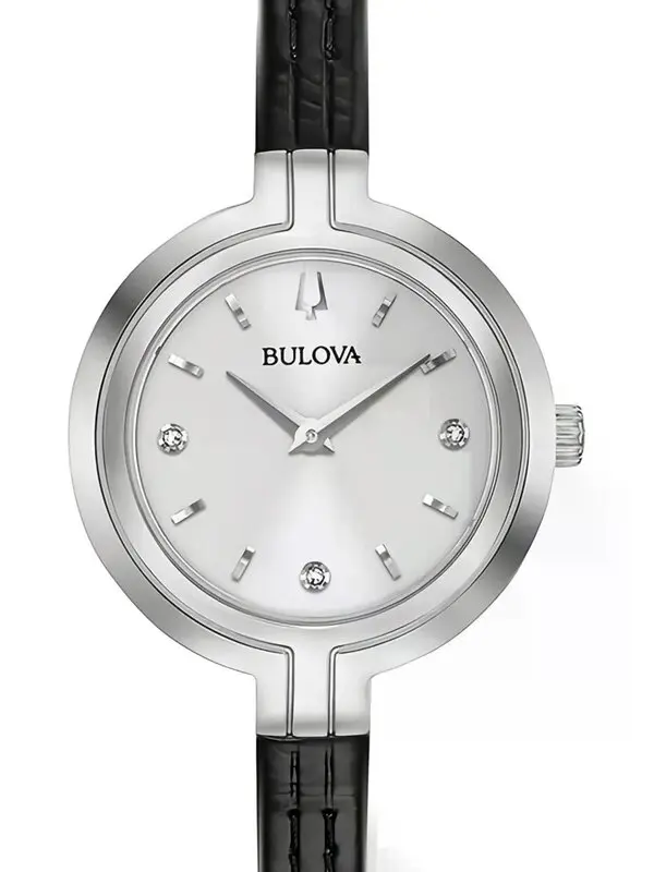 Bulova Rhapsody 30mm Diamond Watch - Silver