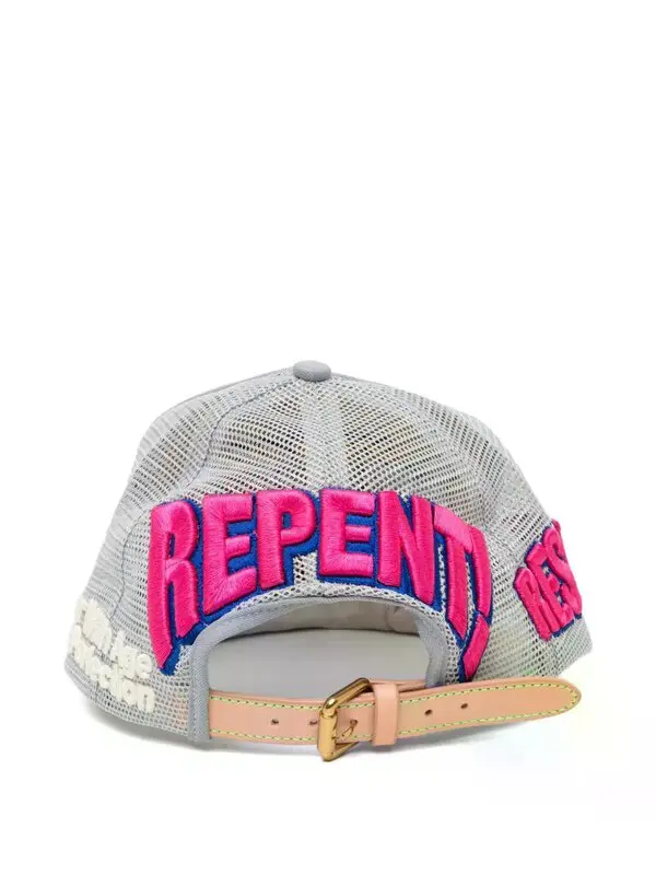 BETTER WITH AGE Embroidered Mesh-panel Cap