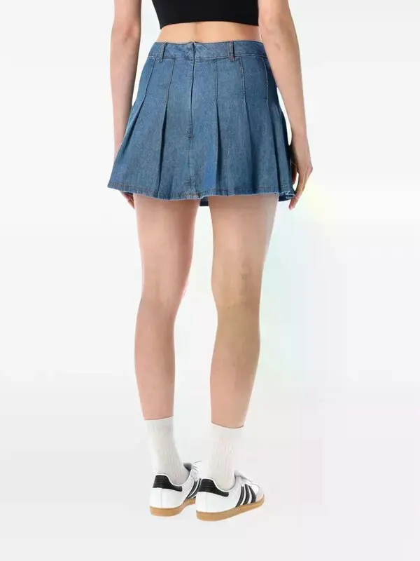Adidas Pleated Denim Skirt