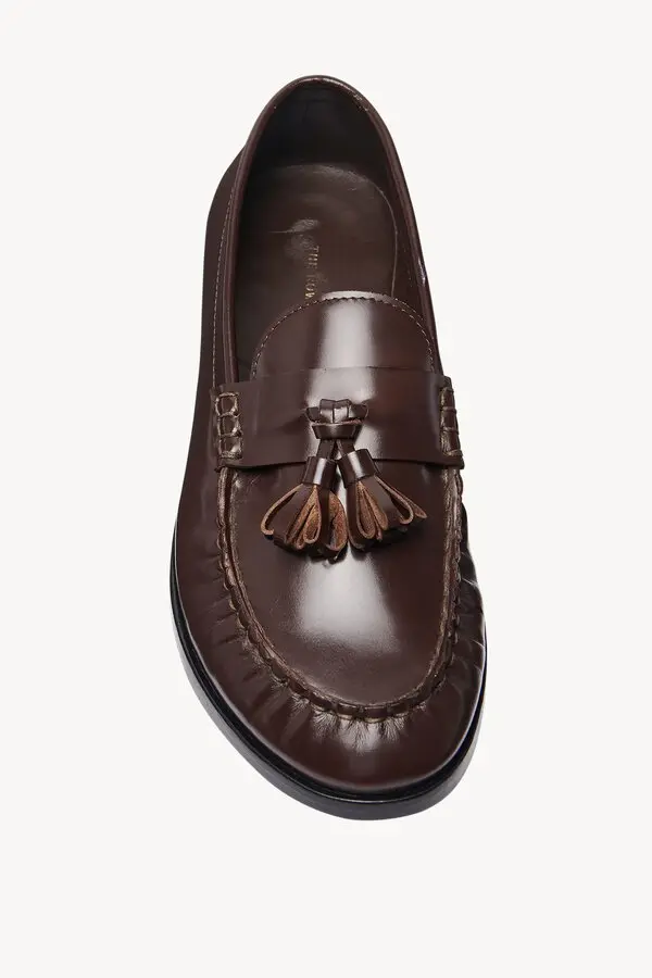 THE ROW Loafer - Espresso