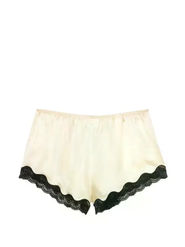 ROTATE BY BIRGER CHRISTENSEN Lace-trim Bow-detail Shorts