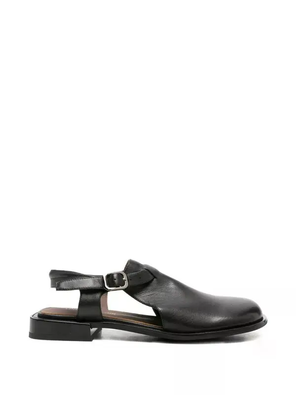 LINDA BAUMANN Buckle-fastening Flat Pumps