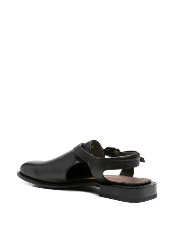 LINDA BAUMANN Buckle-fastening Flat Pumps