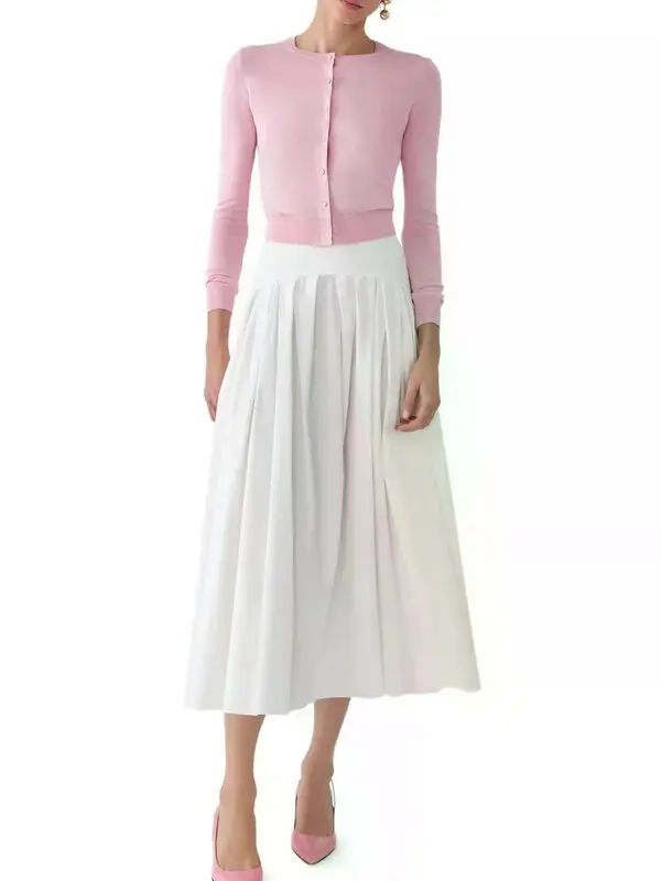 Carolina Herrera Button-up Cropped Cardigan