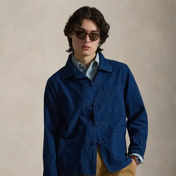 Ralph Lauren Indigo Chambray Jacket - Consulate