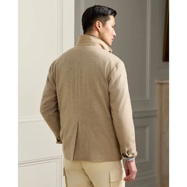 Ralph Lauren Hand-tailored Textured Staples Jacket