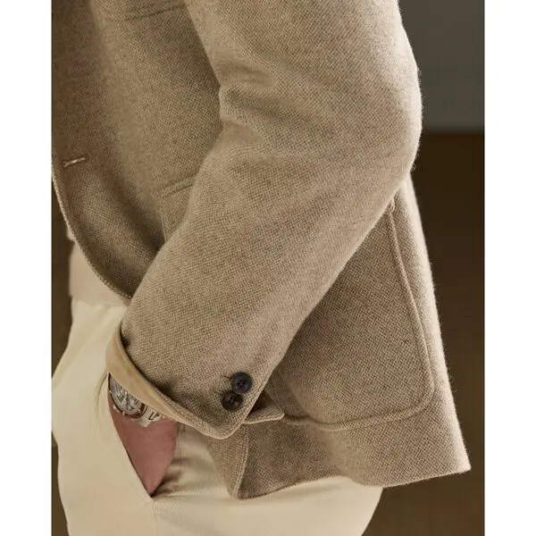 Ralph Lauren Hand-tailored Textured Staples Jacket