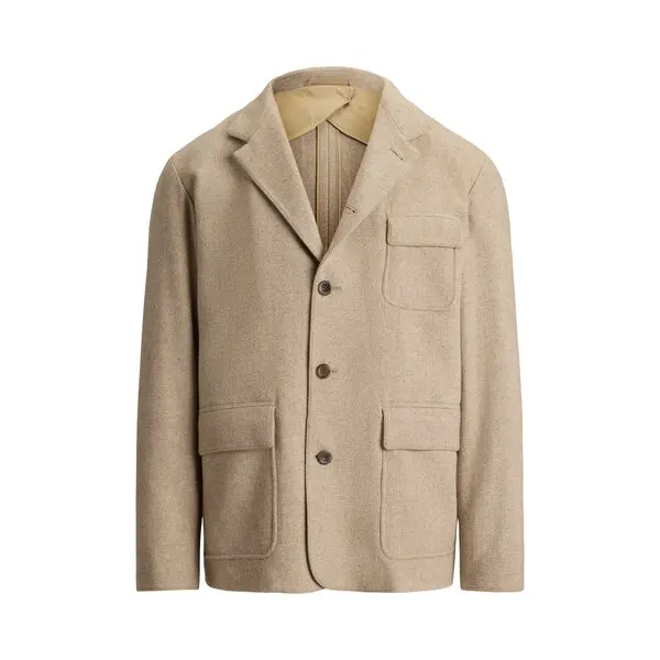 Ralph Lauren Hand-tailored Textured Staples Jacket