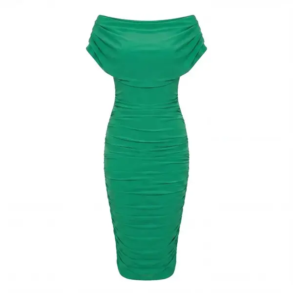 ATOM LABEL Oxygen Dress - Green
