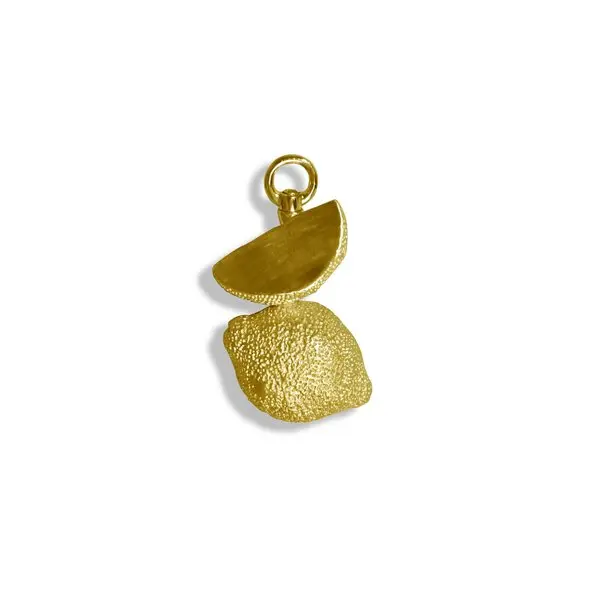 ONI Tilted Form Charm - Gold