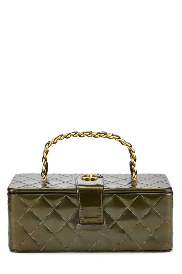 Chanel Patent Vanity - Green