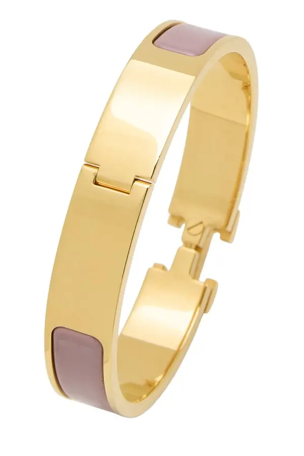 Hermès Clic Clac H Pm Bracelet - Pink