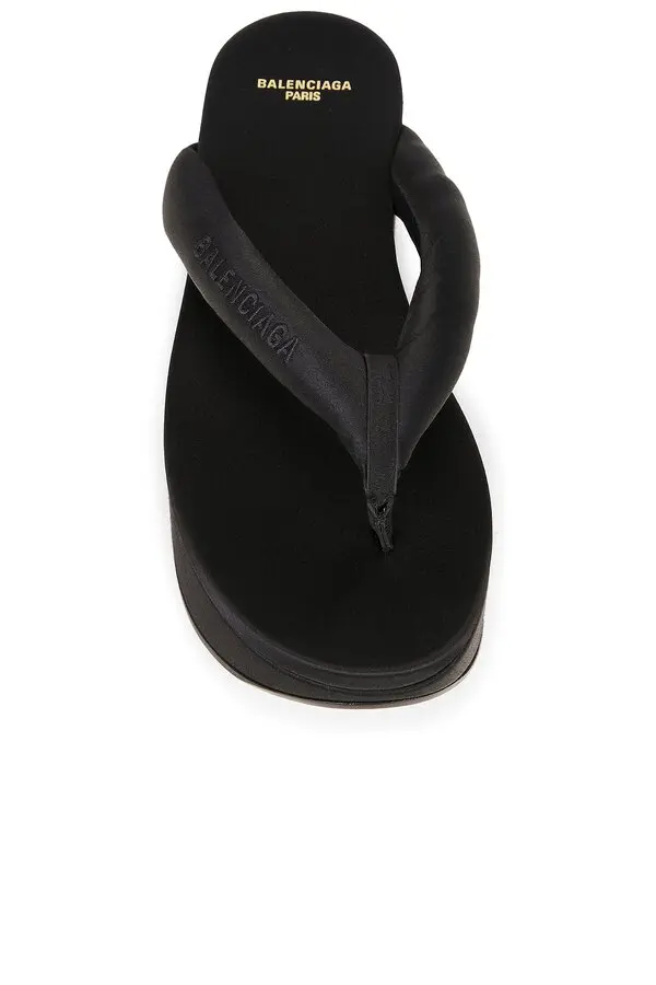 Balenciaga Gaeta Thong Wedge Sandal