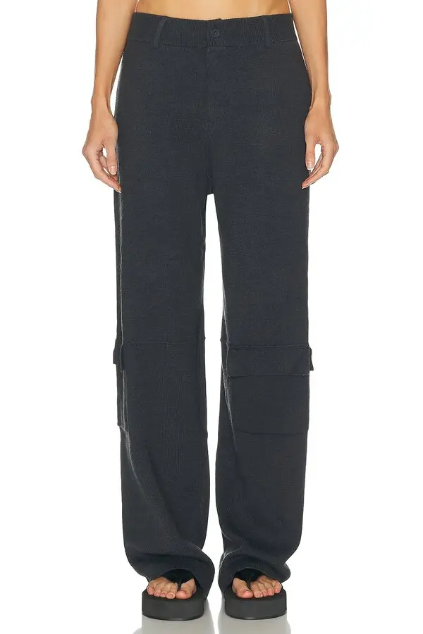 AYA MUSE Knit Cargo Pants