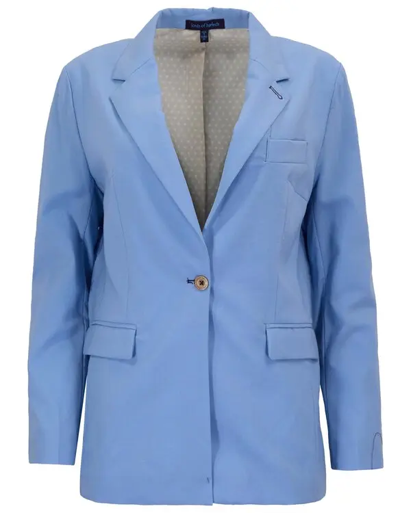 LORDS OF HARLECH Julia Tailored Blazer - Blue