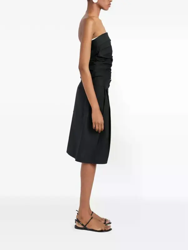 Proenza Schouler White Label Maisy Strapless Top - Black
