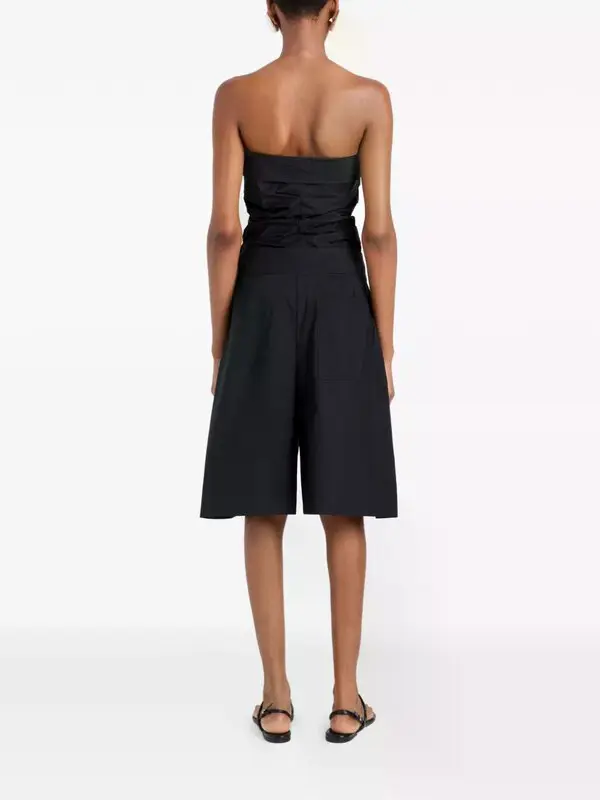 Proenza Schouler White Label Clio Pleated Shorts - Black