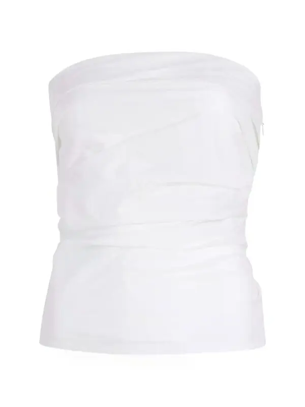 Proenza Schouler White Label Maisy Strapless Top - White