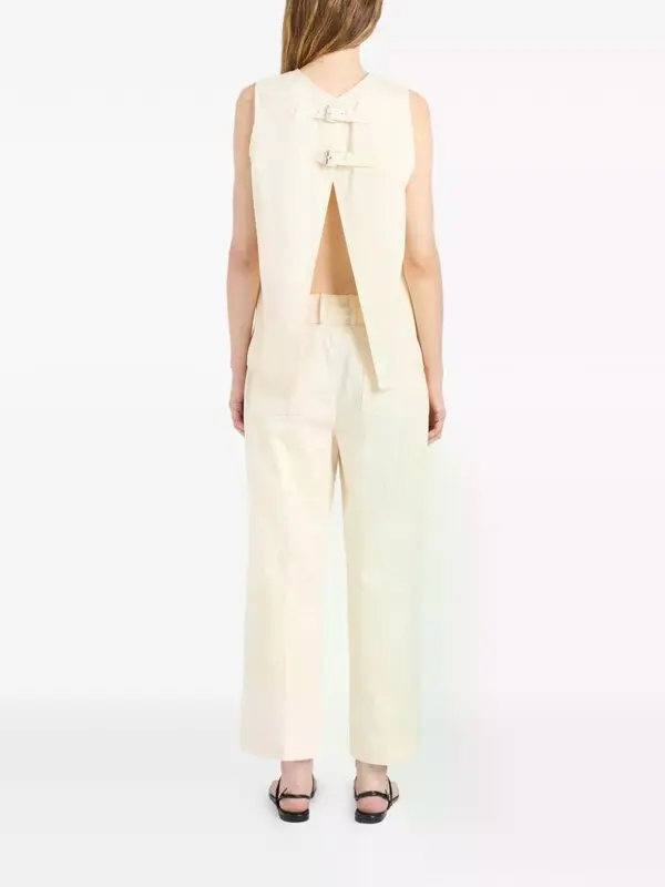 Proenza Schouler Nerina Buckle-detail Top