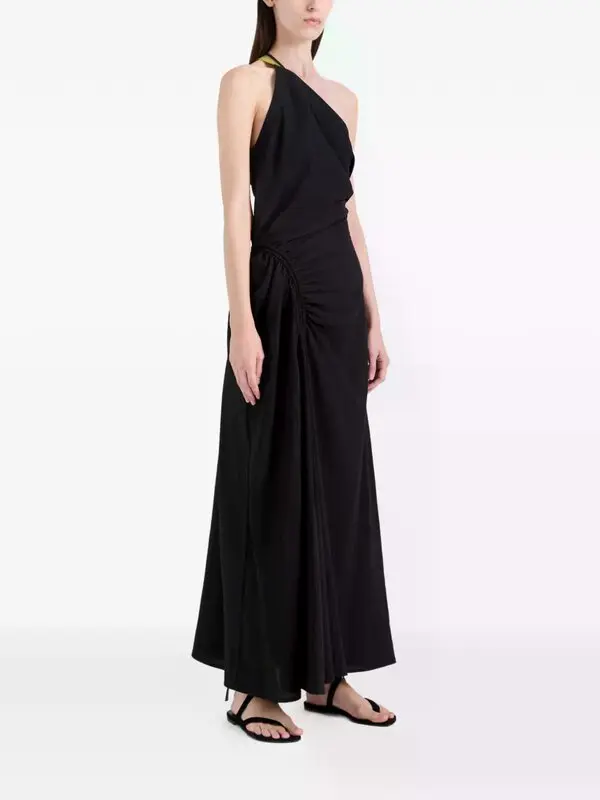 Proenza Schouler Sirena One-shoulder Maxi Dress - Black