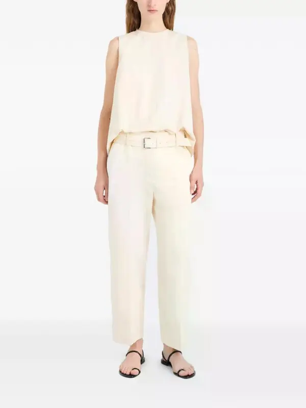 Proenza Schouler Nila Belted Trousers - White