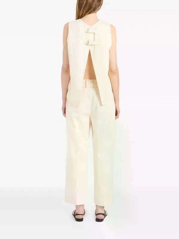 Proenza Schouler Nila Belted Trousers - White