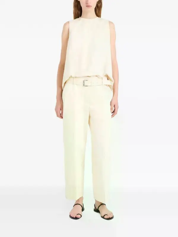 Proenza Schouler Nila Belted Trousers - White