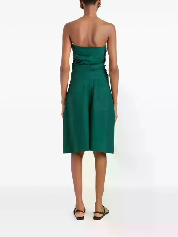 Proenza Schouler White Label Maisy Strapless Top - Green