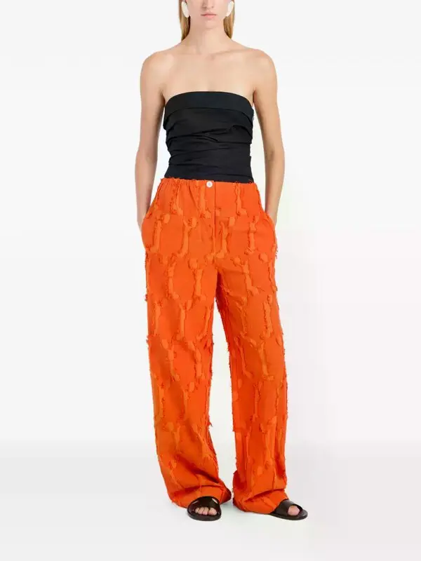 Proenza Schouler White Label Shilo Jacquard Trousers