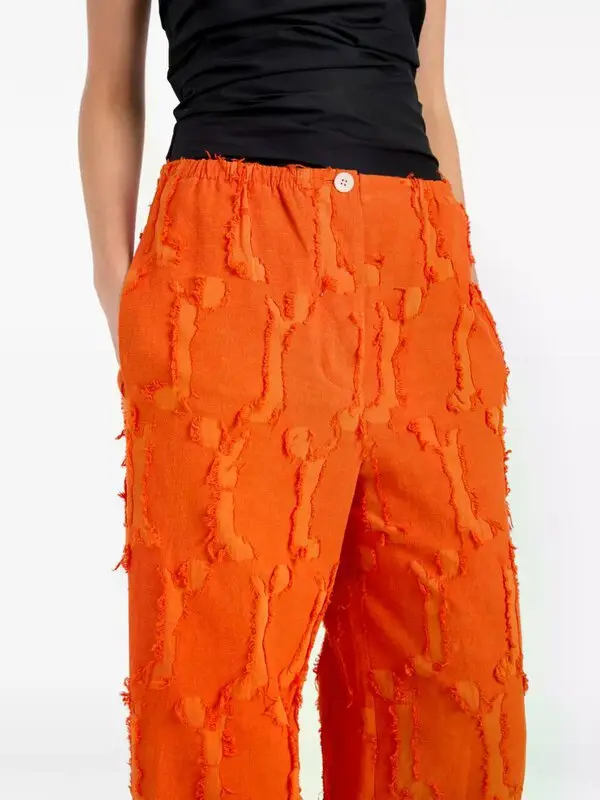 Proenza Schouler White Label Shilo Jacquard Trousers