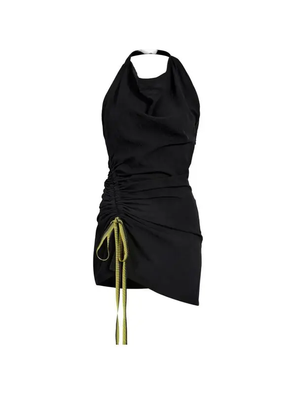 Proenza Schouler Melia Halter Neck Top - Black