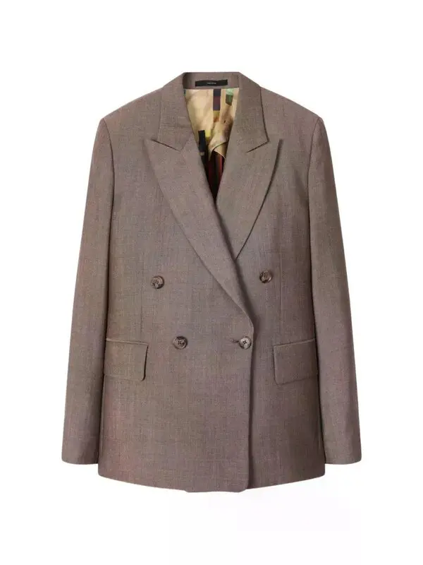 Paul Smith Double-breasted Wool Blazer