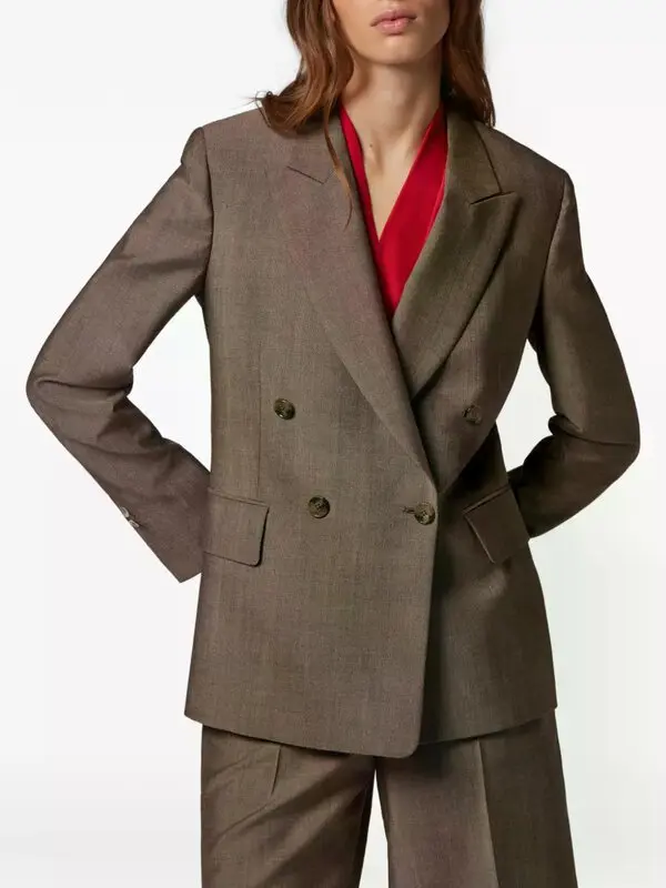 Paul Smith Double-breasted Wool Blazer