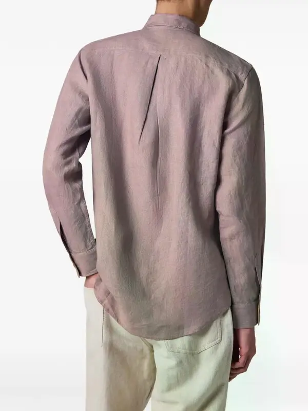 Paul Smith Embroidered Linen Shirt
