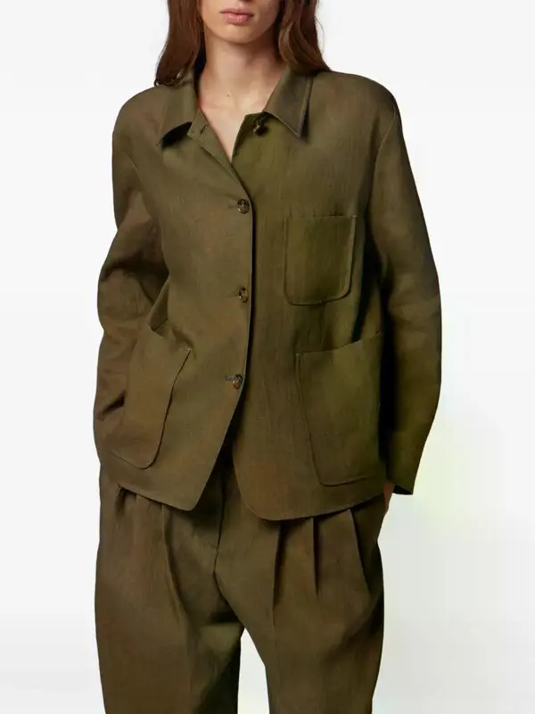 Paul Smith Patch-pocket Linen Jacket
