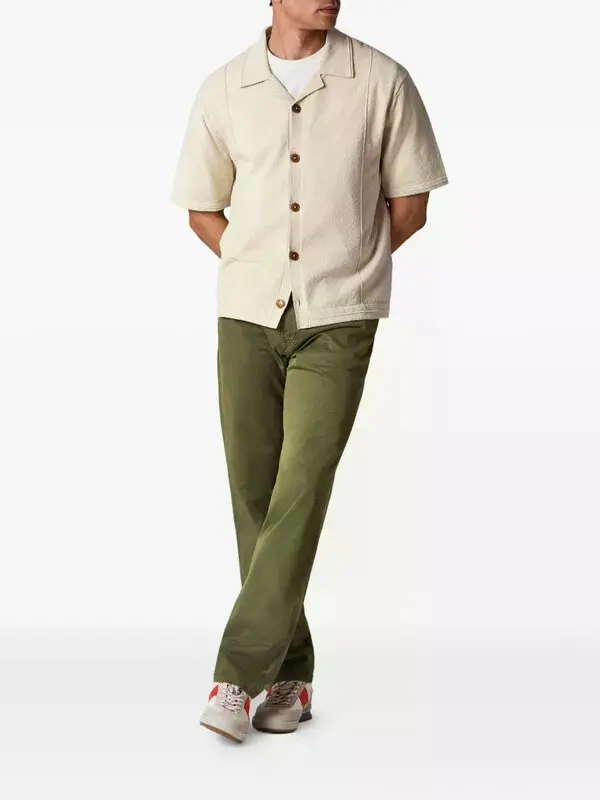 Paul Smith Bouclé Short-sleeve Shirt - Neutrals