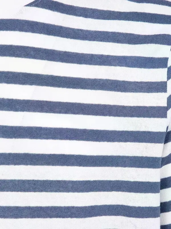 Majestic Filatures Striped Short-sleeve T-shirt - Blue