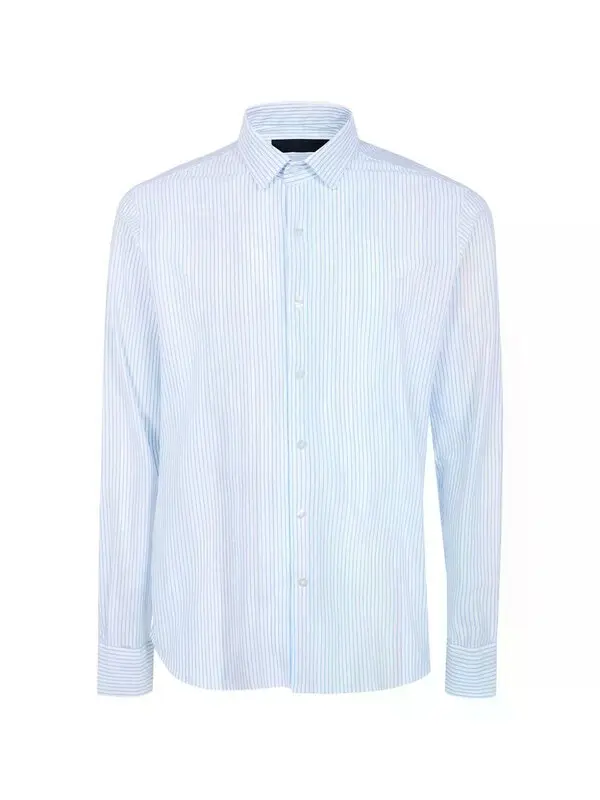 RRD Striped Long-sleeve Shirt - Blue