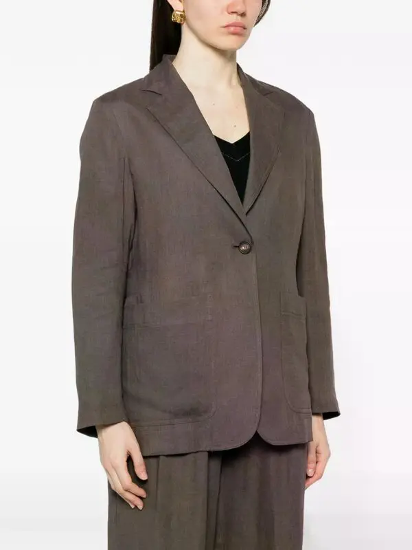 PANICALE Belted Single-breasted Jacket