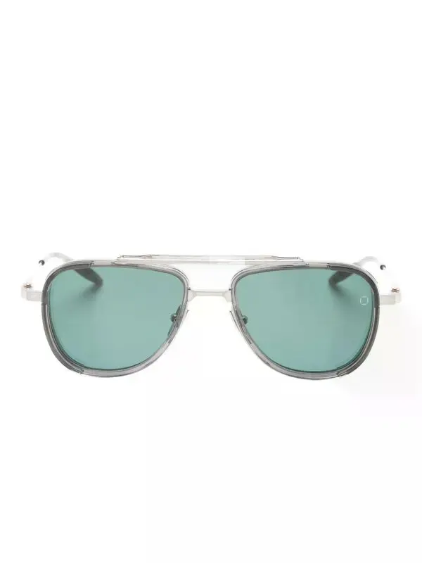 AKONI Pilot Frame Sunglasses - Grey