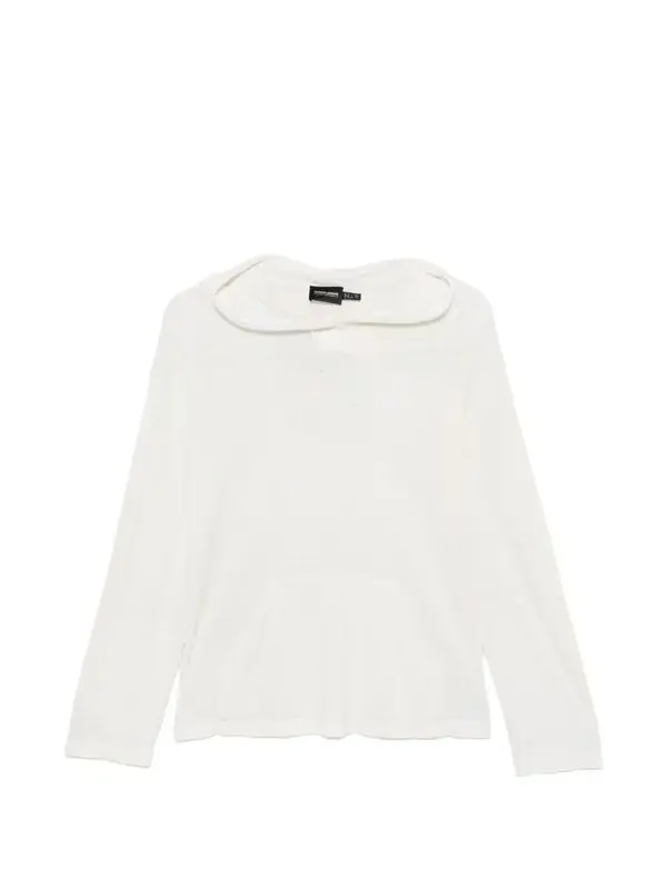 Giorgio Armani 2000s Pouch-pocket Hoodie