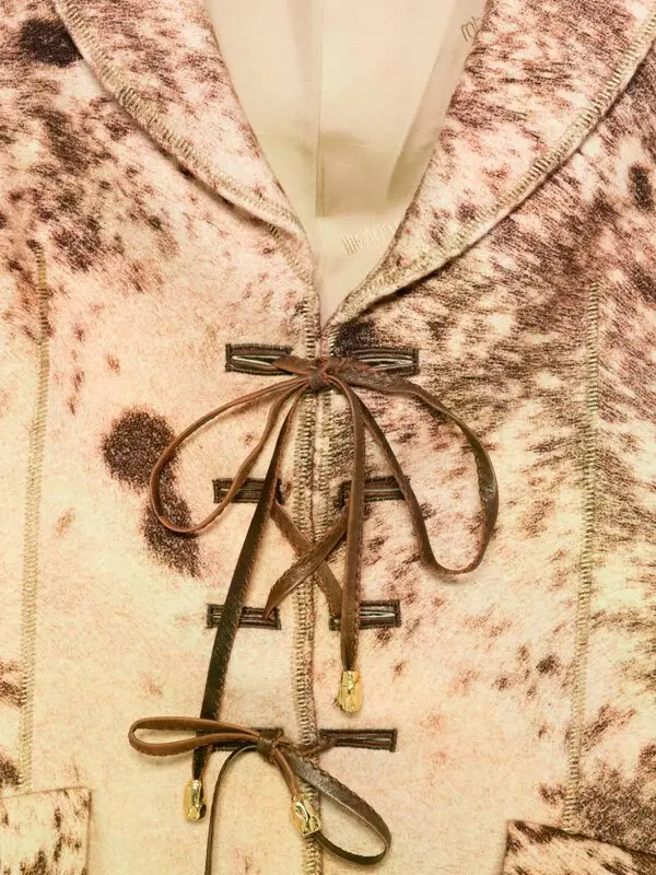 Roberto Cavalli 2000s Animal-print Jacket