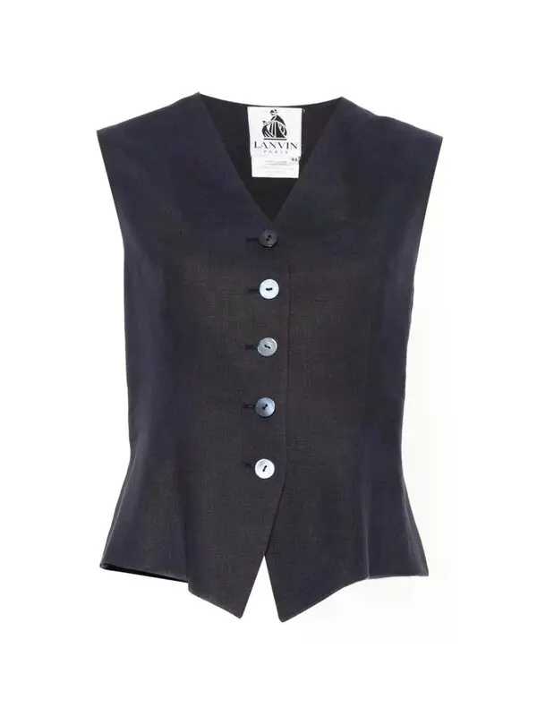 LANVIN V-neck Button-up Waistcoat