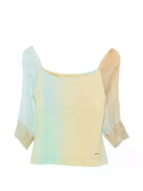 Roberto Cavalli 2000s Ombré-effect Top