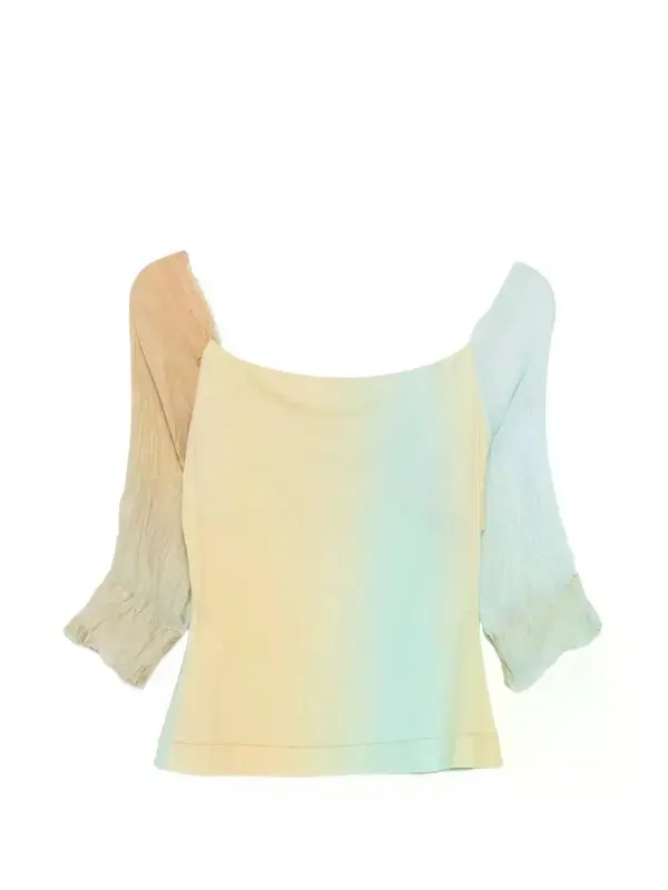 Roberto Cavalli 2000s Ombré-effect Top