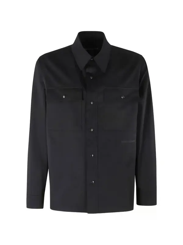 DEPARTMENT 5 Flap-pocket Shirt Jacket - Black