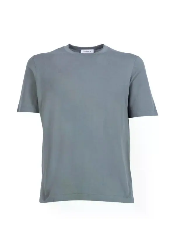 KANGRA Fine-knit Short-sleeve T-shirt